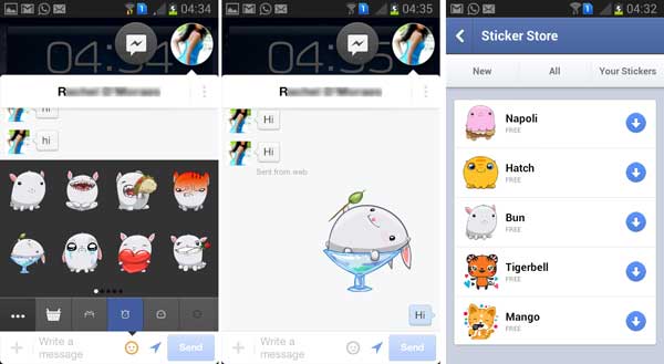 Facebook Messenger gets new Stickers feature Facebook Messenger gets new Stickers feature
