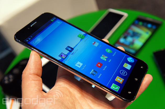 Archos 64 Xenon smartphone has buttons at the back Archos 64 Xenon smartphone has buttons at the back