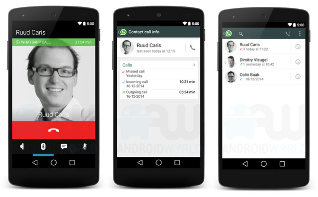 WhatsApp Voice Calling feature screenshots leaked WhatsApp Voice Calling feature screenshots leaked