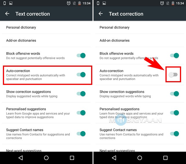 How To Disable Autocorrect On Android Devices Beginner s Guide 