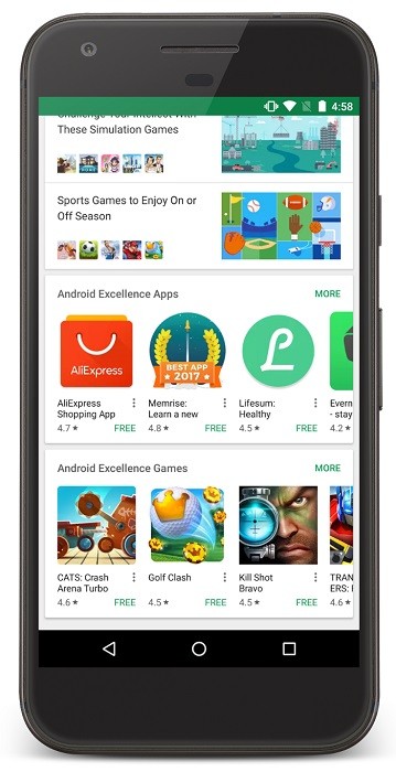 Google announces Android Excellence collection to highlight best apps ... Google announces Android Excellence collection to highlight best apps ...