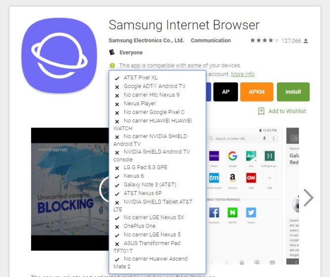 Samsung Internet Browser now available for select non-Samsung devices ... Samsung Internet Browser now available for select non-Samsung devices ...