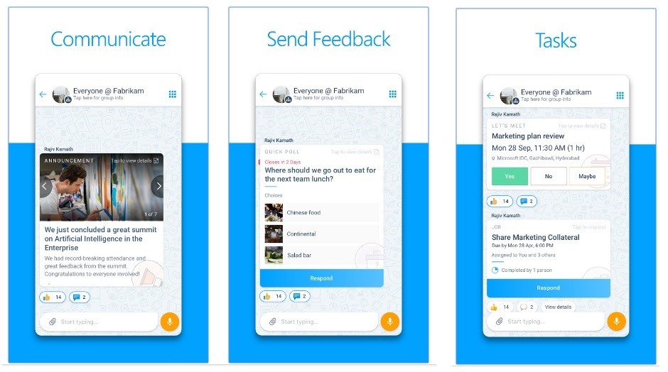 Microsoft introduces Kaizala chat app in India for Android and iOS Microsoft introduces Kaizala chat app in India for Android and iOS