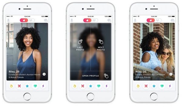Tinder app undergoes UI changes to make navigation easier, photos bigger