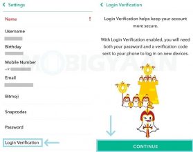 How to enable two factor authentication on Snapchat [Android Guide]