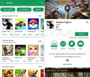Google Play Store now showing app size on home screen to Indian users