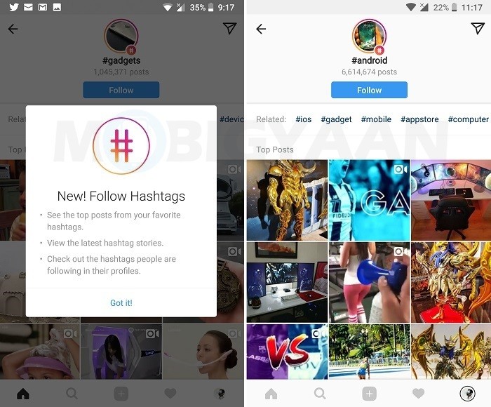 You can now follow hashtags on Instagram You can now follow hashtags on Instagram