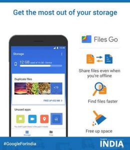 Google's Files Go storage manager app exits beta, now available for all ...