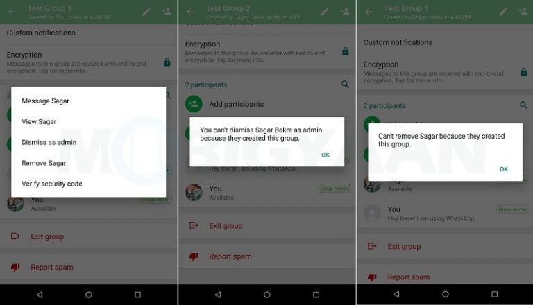 WhatsApp starts rolling out 'Dismiss as admin' feature for Android and ... WhatsApp starts rolling out 'Dismiss as admin' feature for Android and ...