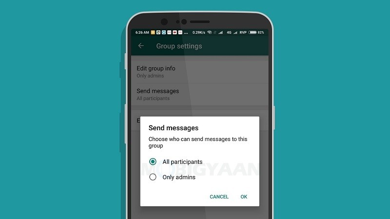 WhatsApp group admins can now prevent members from sending messages in ... WhatsApp group admins can now prevent members from sending messages in ...