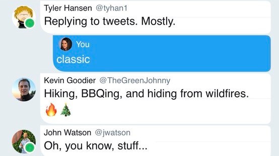 Twitter starts testing threaded conversations and online status ... Twitter starts testing threaded conversations and online status ...