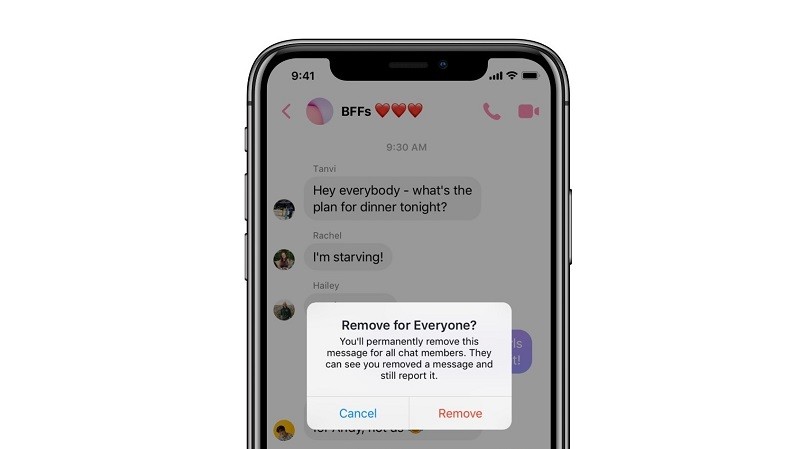 Facebook finally rolls out the 'Unsend' feature for Messenger users ... Facebook finally rolls out the 'Unsend' feature for Messenger users ...