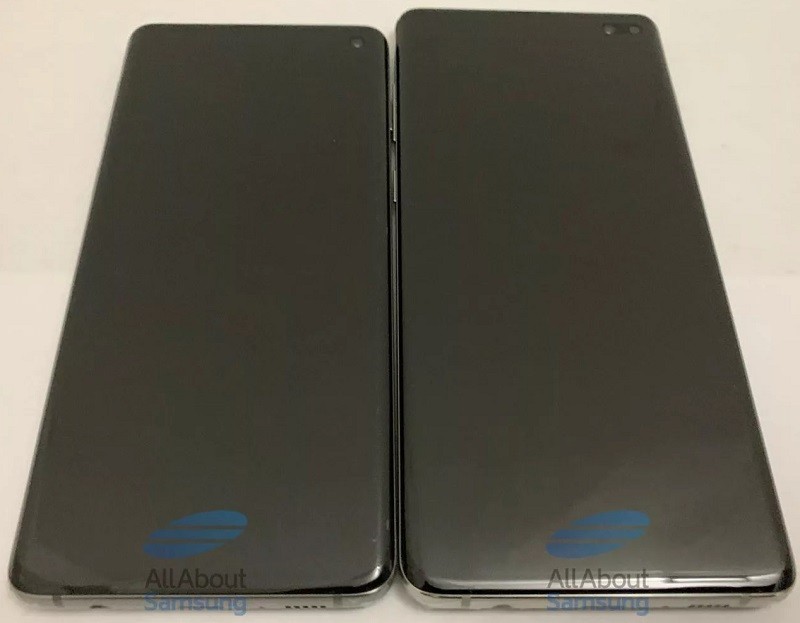 These leaked live images of Samsung Galaxy S10 and S10+ prototypes show ...