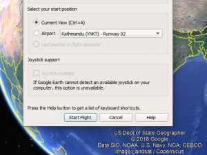How to use the flight simulator in Google Earth [Guide]