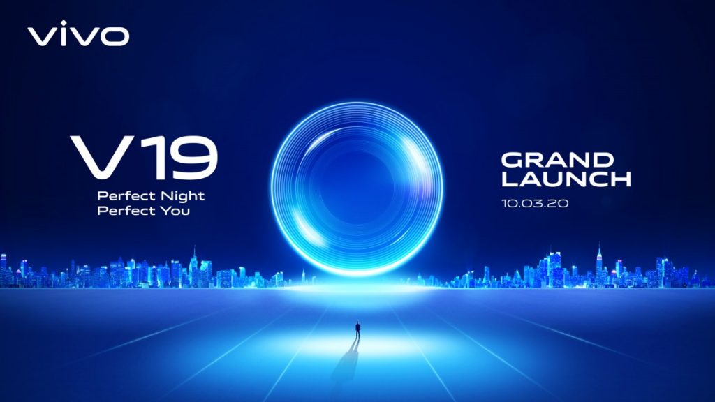 Vivo V19 smartphone is all set to go official on 10th March