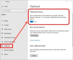 How to copy multiple items in Windows Clipboard