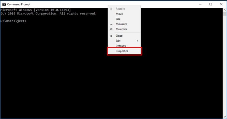 How to enable Pasting text in Command Prompt