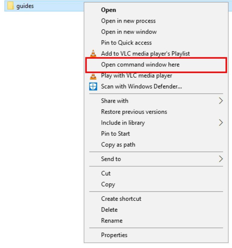 Here are the 10 ways to open Command Prompt in Windows 10