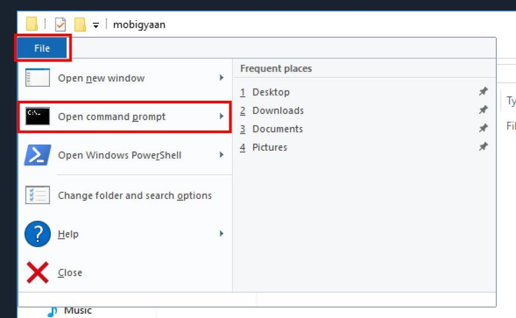 Here are the 10 ways to open Command Prompt in Windows 10