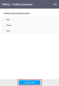 How to create a poll for Zoom meetings