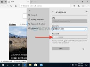 How To View Saved Passwords In Microsoft Edge On Windows 10