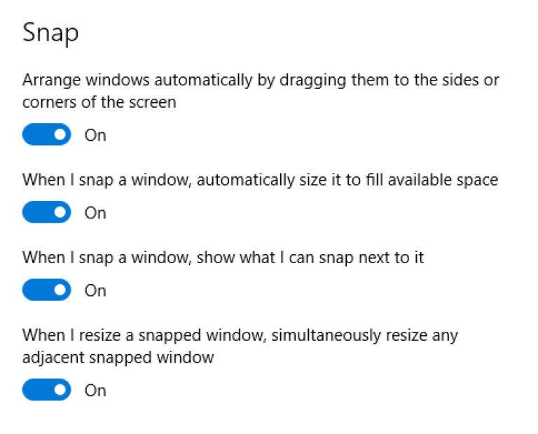 How to Split Screen on Windows 10 using Snap Assist