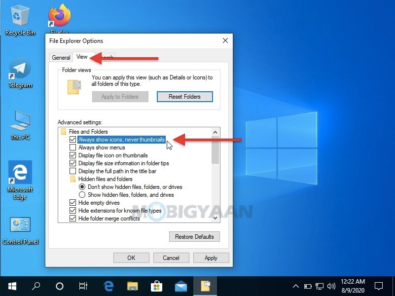How To Disable File Thumbnails On Windows 10 How To Disable File Thumbnails On Windows 10