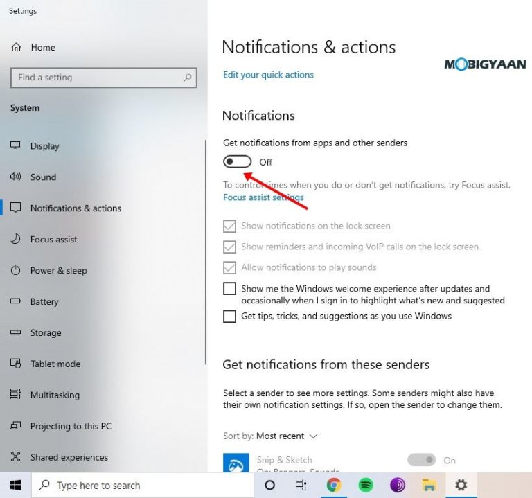How to use and customize the Action Center on Windows 10