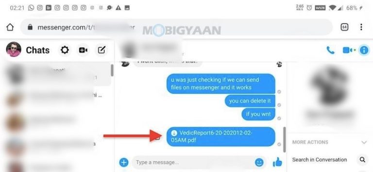 Facebook Messenger Pour Smartphones Promo Integra