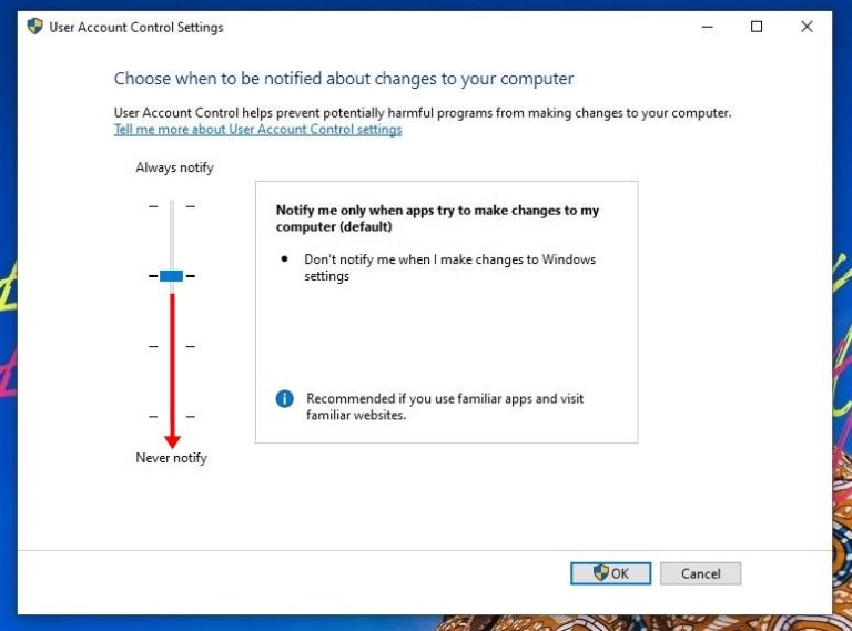 How to Disable User Account Control (UAC) on Windows 10