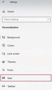 How to enable Full Screen Start Menu in Windows 10