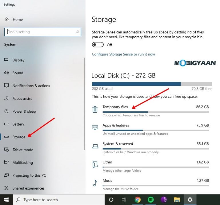 How to free Hard Disk Space on Windows