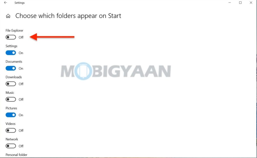 How to add folder shortcuts to the Start Menu [Windows 10]