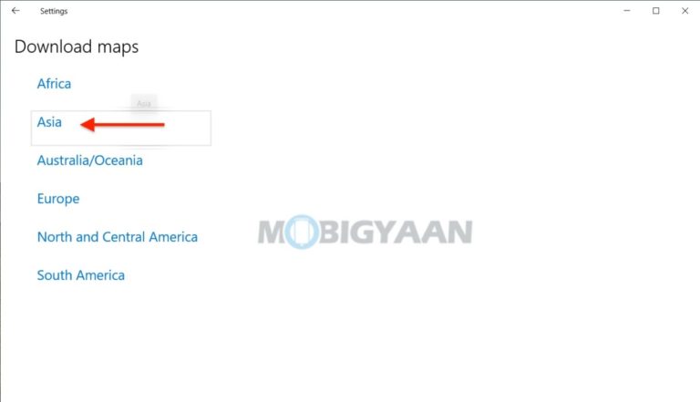 How to download offline maps on Windows 10