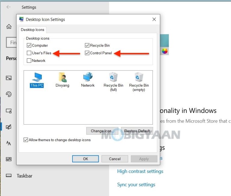 How to show classic desktop icons in Windows 10 How to show classic desktop icons in Windows 10