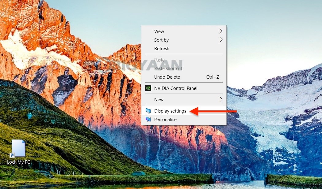 How to change the refresh rate of the display on Windows 10