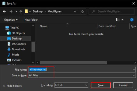 How to map Alt Gr key to normal Alt key in Windows 10