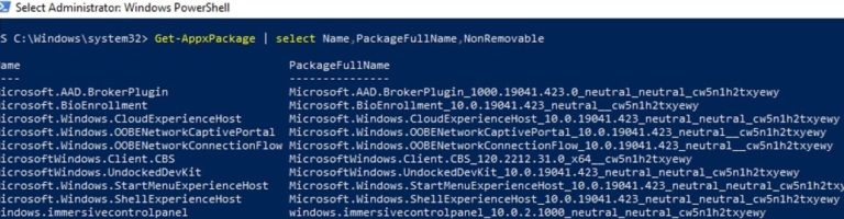 How To Remove Built In Windows 10 Application Using Powershell