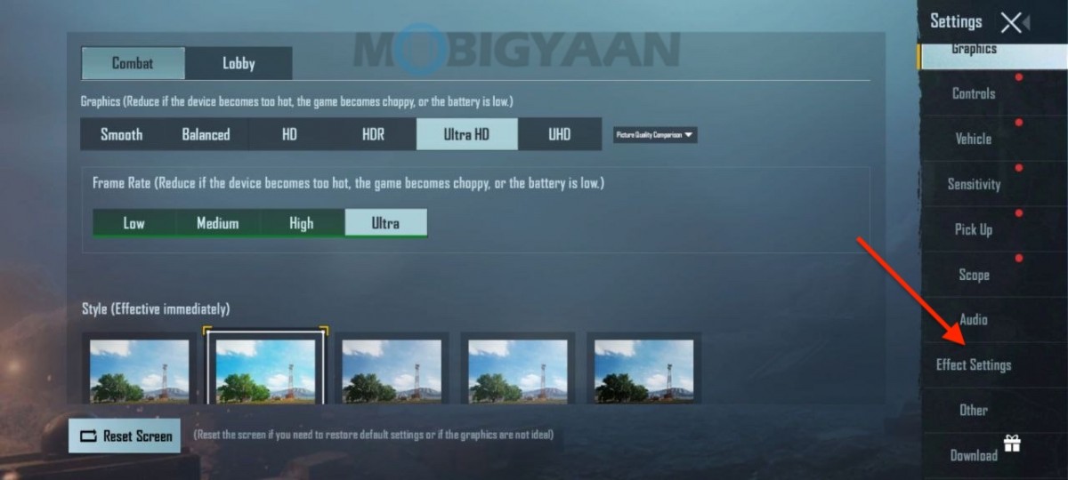 How to change Hit Color in BGMI (Battlegrounds Mobile India)