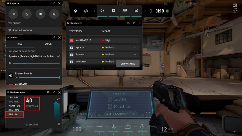 How to check FPS rate of any game in Windows 10