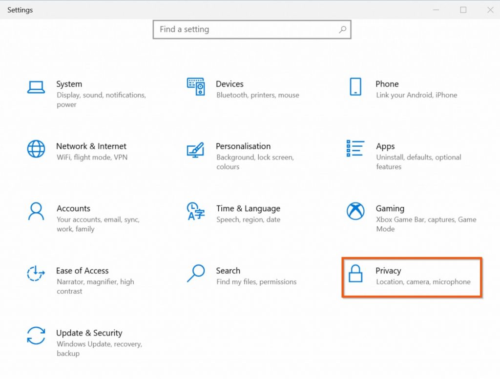 How to put Microsoft Office to sleep from Windows Settings