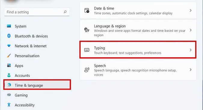 How to disable autocorrect for touch keyboard in Windows 11 How to disable autocorrect for touch keyboard in Windows 11