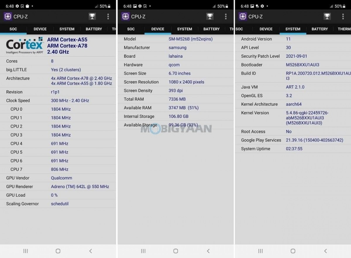 Samsung Galaxy M52 5G Review