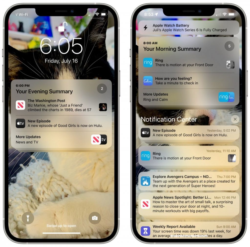How to set up scheduled Notification Summary on Apple iPhone