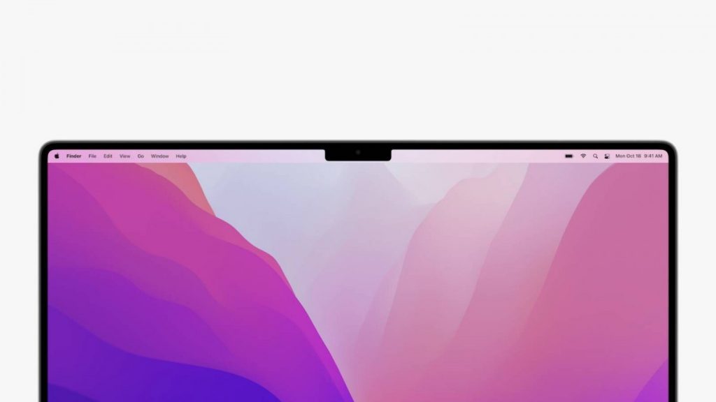 How to hide notch on the new Apple MacBook Pro models