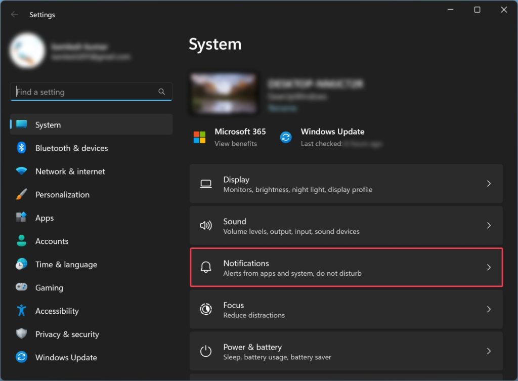 How to disable tips and suggestions notifications in Windows 11
