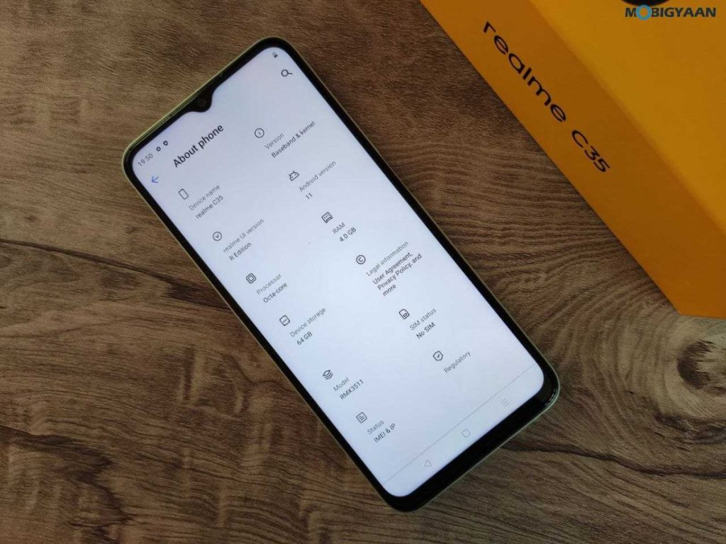 realme C35 Review - Hands-on and First Impressions