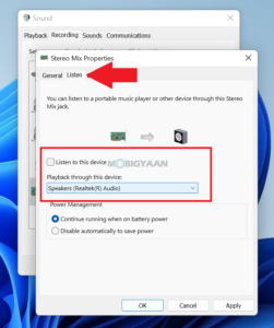 How to play sound from two different audio outputs [Windows 11]