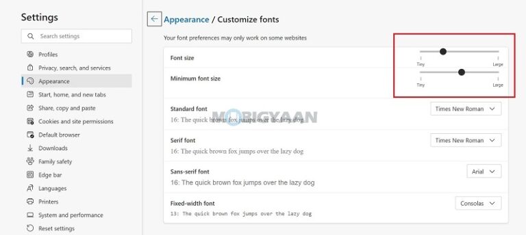 How to set default zoom in Microsoft Edge [Windows 11]