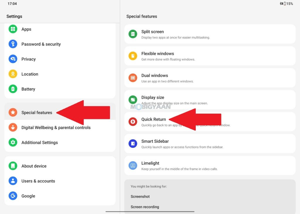 OnePlus Pad Tips, Tricks, Quick Shortcuts, and Useful Features